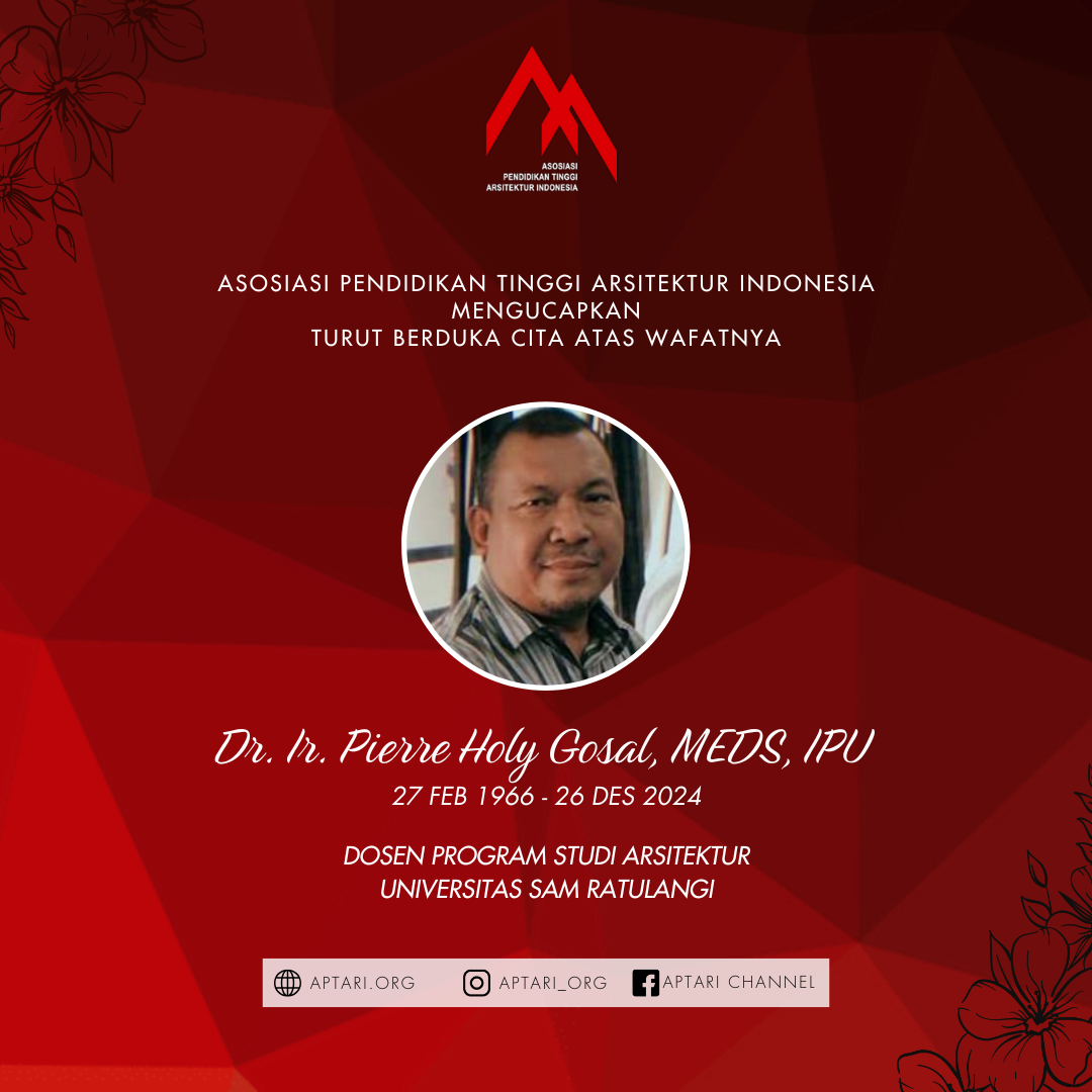 Turut Berduka Cita Atas Wafatnya Bapak Dr. Ir. Pierre Holy Gosal, MEDS ...